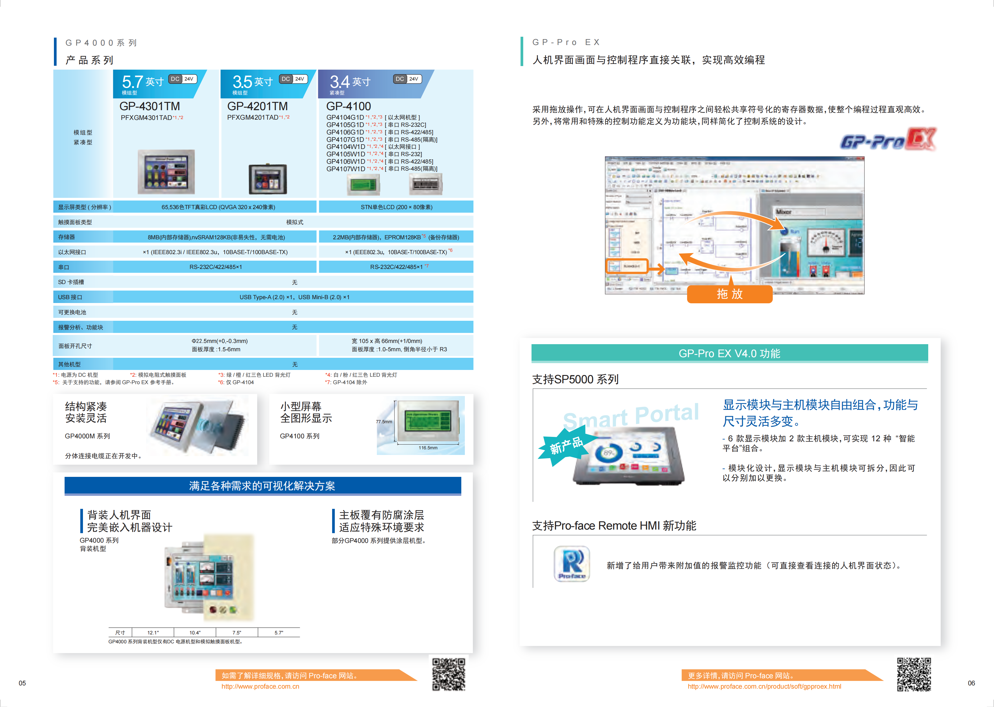 普洛菲斯(Pro-face) 人机界面/触摸屏 GP4000E系列 10寸 PFXGP4502WADW-嘉立创FA商城