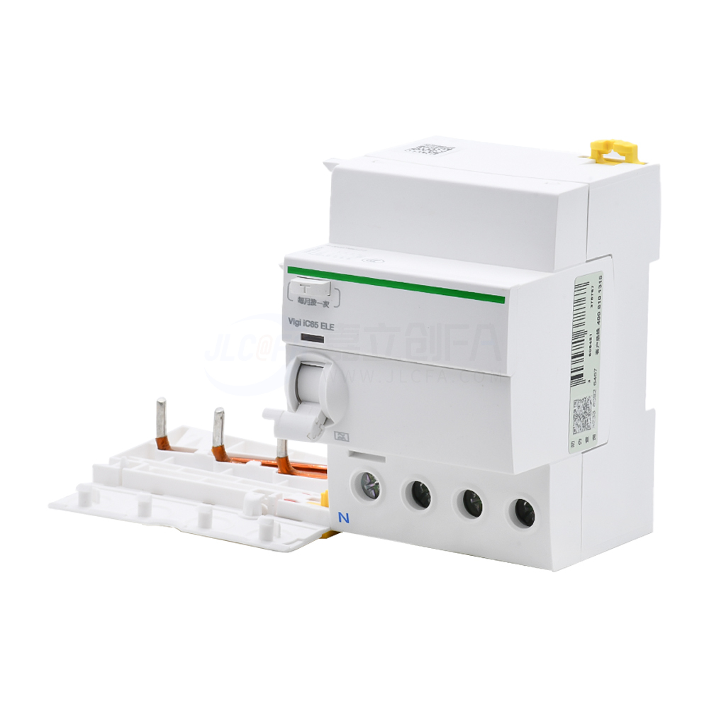 施耐德(Schneider) 小型漏电保护断路器 vigi iC65 4P A9V08463-嘉立创FA商城