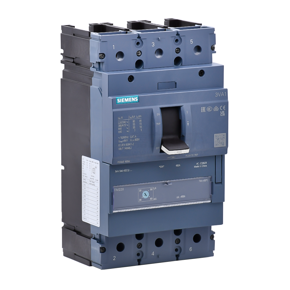 西门子SIEMENS 塑壳配电保护断路器 3VA-嘉立创FA商城