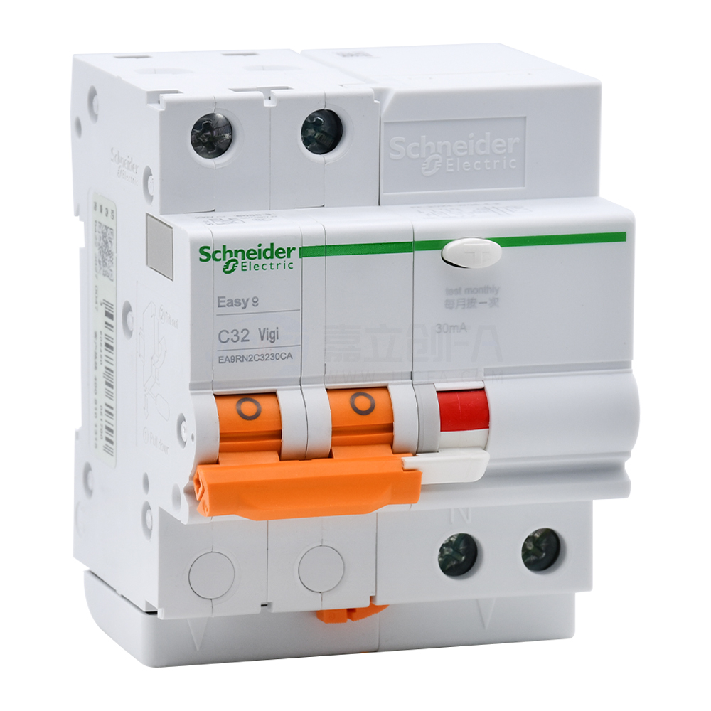 施耐德Schneider 小型漏电保护断路器 iC65N Vigi+ 2P C32A 30mA A ELE-嘉立创FA商城