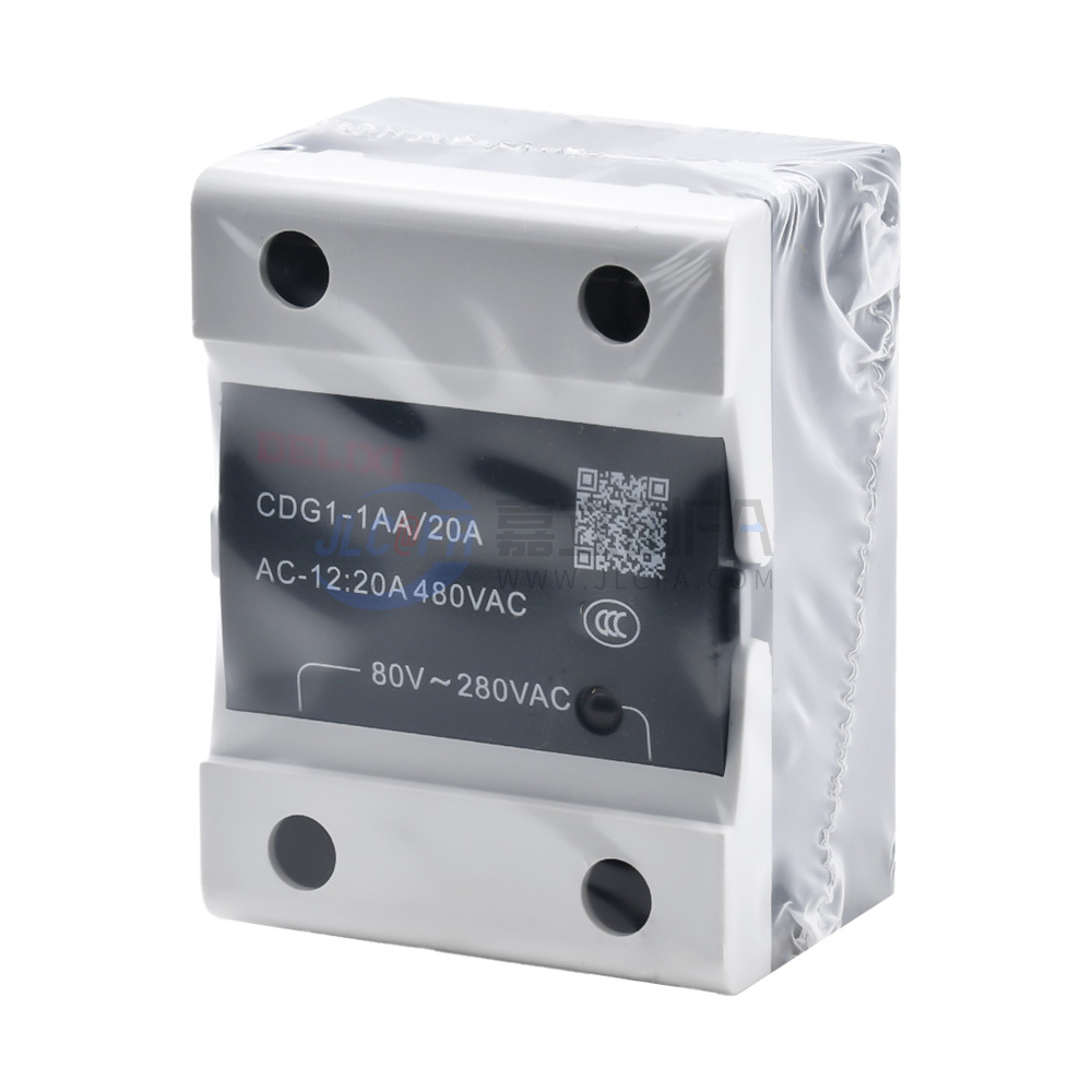 德力西(DELIXI) 固态继电器 CDG1 AC转AC CDG11AA20A-嘉立创FA商城