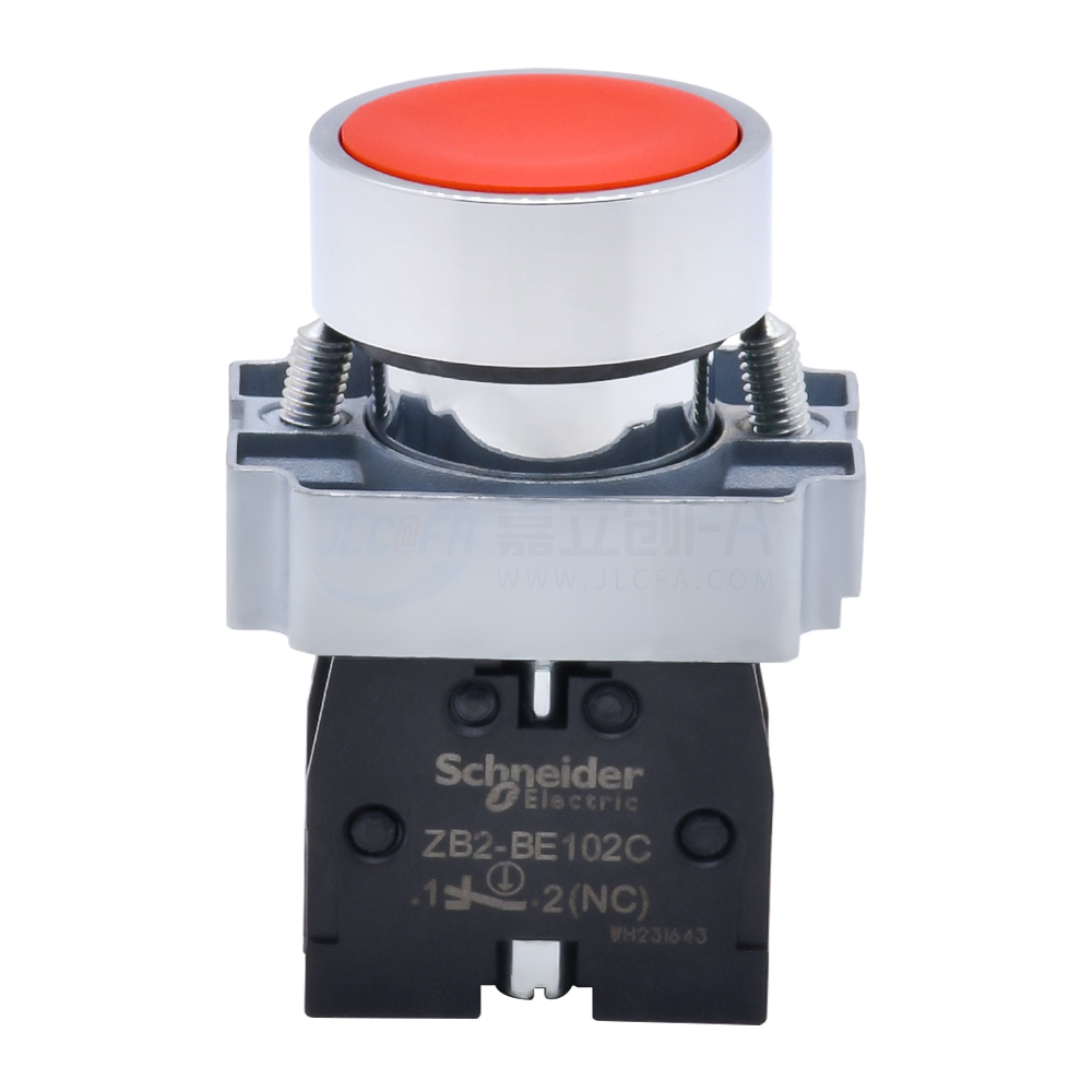 施耐德(Schneider) 按钮开关 XB2B系列 Φ22安装孔 XB2BA42C-嘉立创FA商城