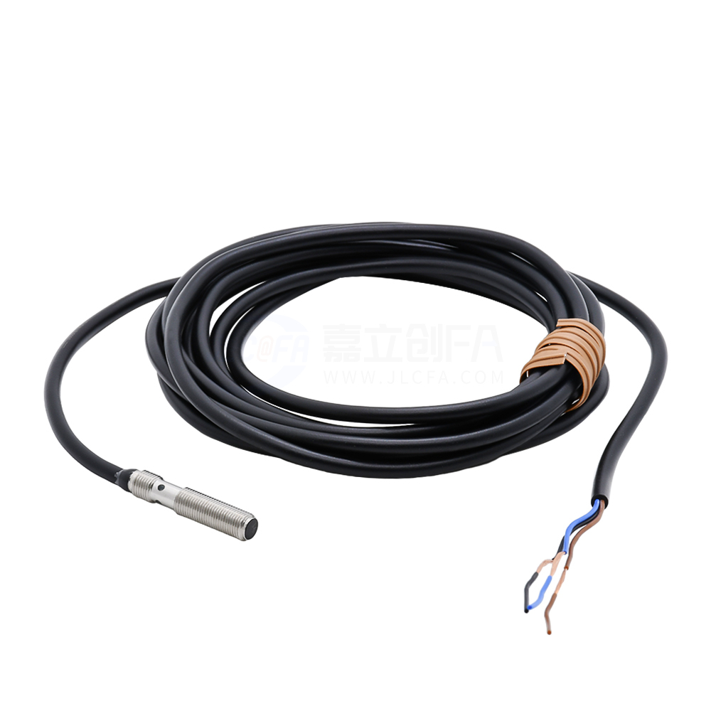 欧姆龙(OMRON) 接近传感器 E2E系列 电感式 圆柱形带螺纹 E2E-S05S12-WC-B1 2M-嘉立创FA商城