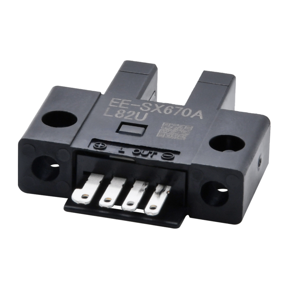 欧姆龙(OMRON) 槽型光电传感器 EE-SX67系列 标准形 EE-SX670A-嘉立创FA商城