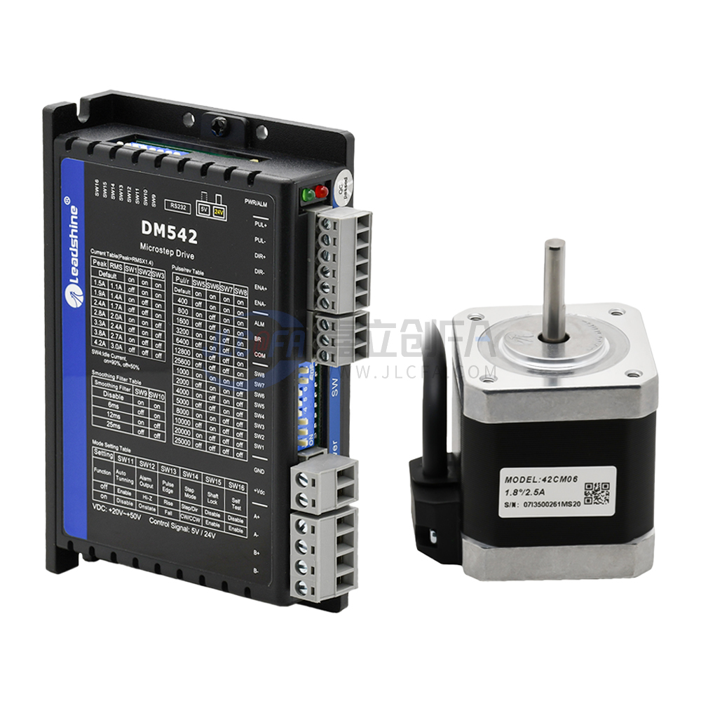 雷赛42开环步进套装 脉冲控制 42CM06+DM542-嘉立创FA商城