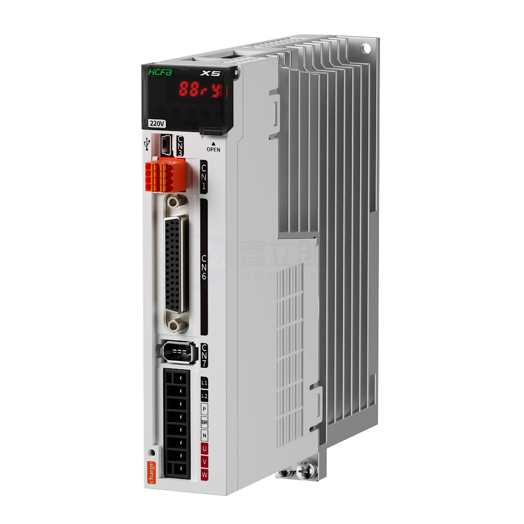 禾川(HCFA) 伺服驱动器X5系列 脉冲型 100W SV-X5EA010A-A0-00-嘉立创FA商城