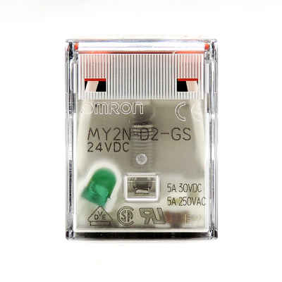 欧姆龙OMRON MY-GS微型功率继电器 MY2N-D2-GS DC24 BY OMZ/C-嘉立创FA商城