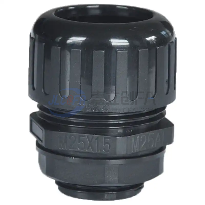 国产 波纹管防水接头 SM-F-AD54.5-M50*1.5-黑-嘉立创FA商城