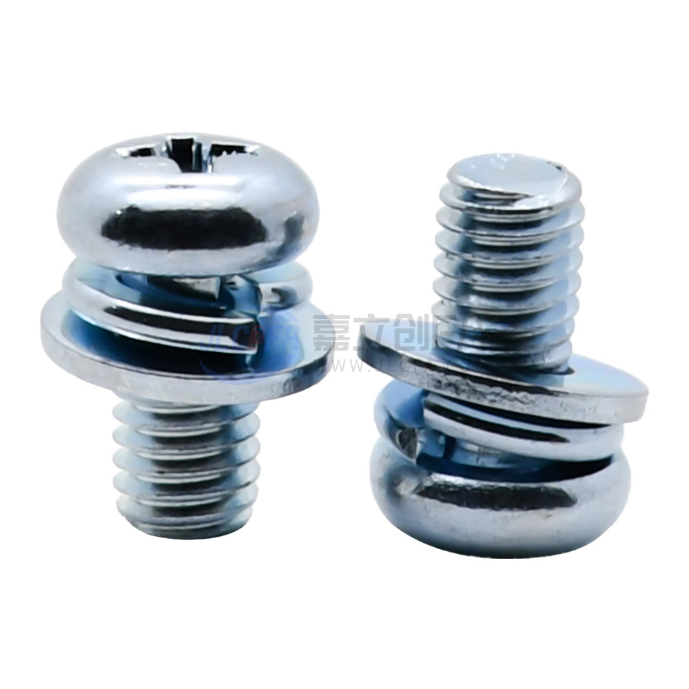 GB9074.8 十字盘头弹垫组合螺钉-嘉立创FA商城