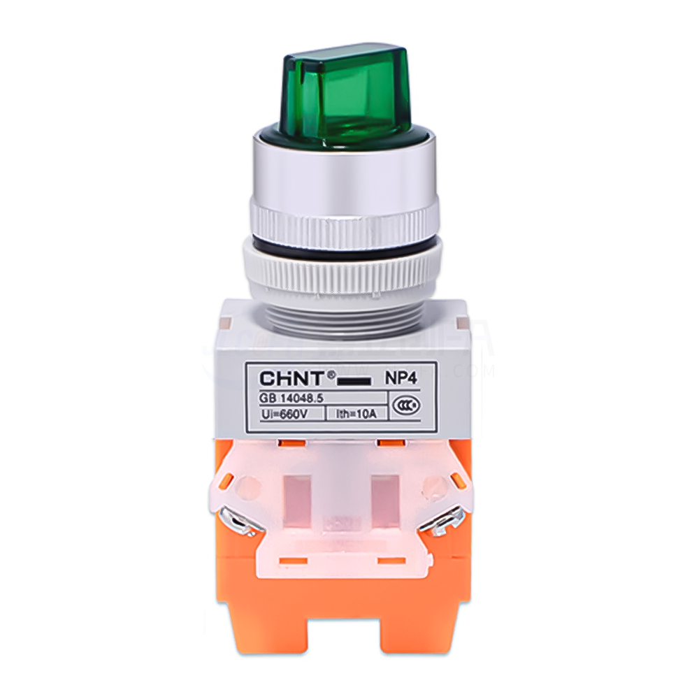 正泰(CHINT)双头带灯按钮 NP4系列 NP4-11XD/22 G 24V LED-嘉立创FA商城