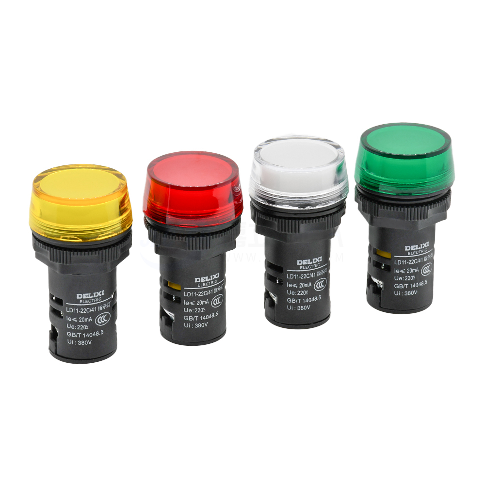 德力西(DELIXI) 指示灯 LD11系列 Φ22安装孔系列 LD1122C41M4-嘉立创FA商城