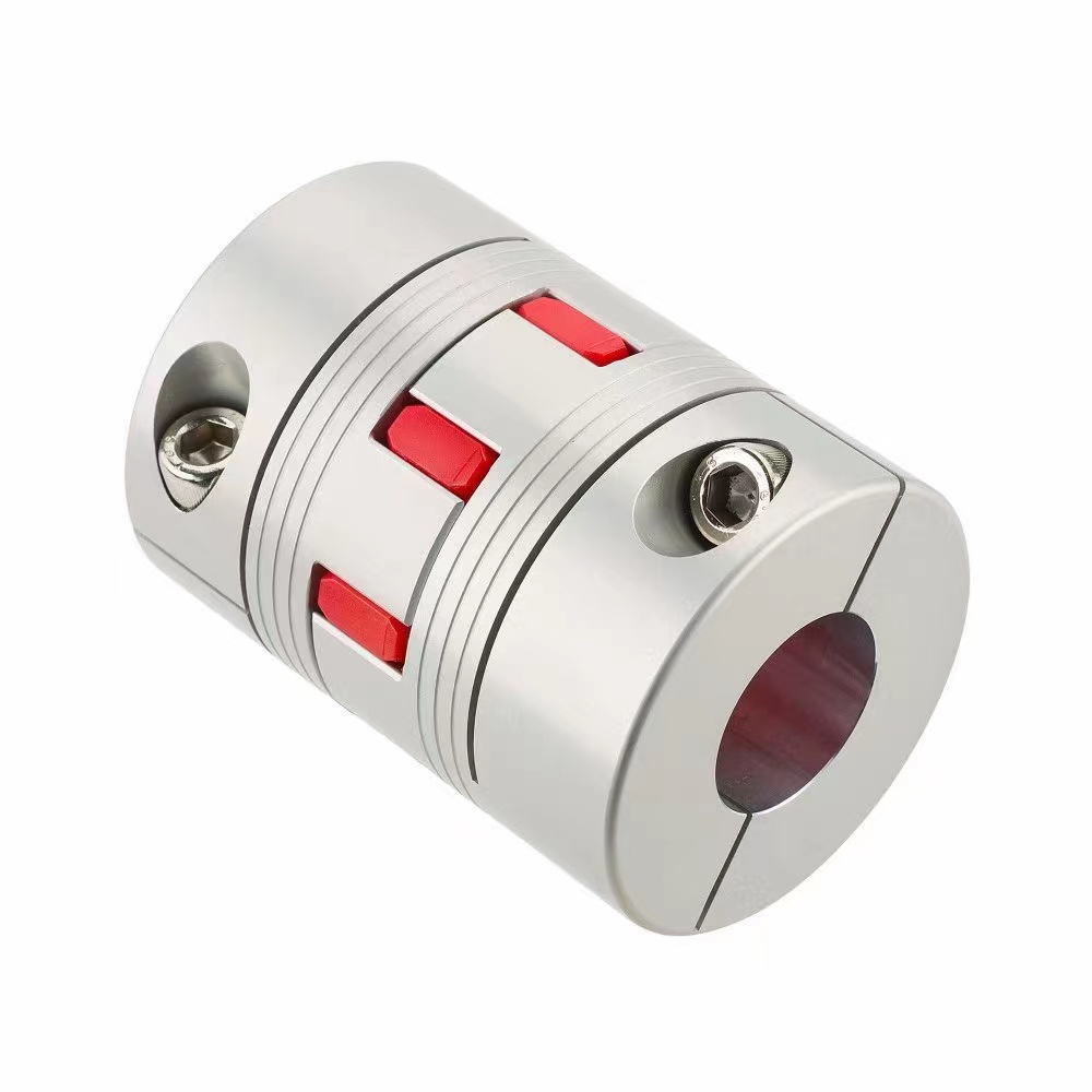 梅花式联轴器 铝合金 带键槽螺钉固定型-嘉立创FA商城