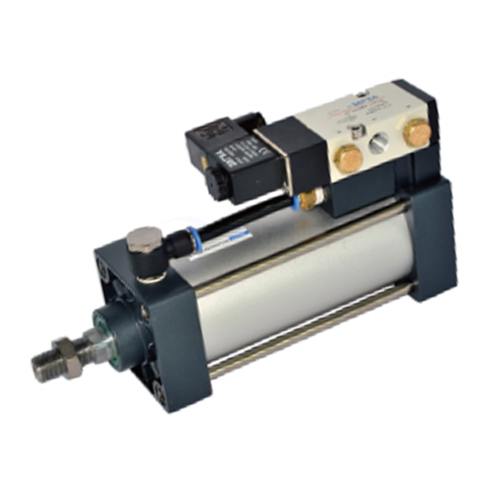 亚德客(AIRTAC) 标准气缸 SCF系列 拉杆式气缸 带阀型-嘉立创FA商城