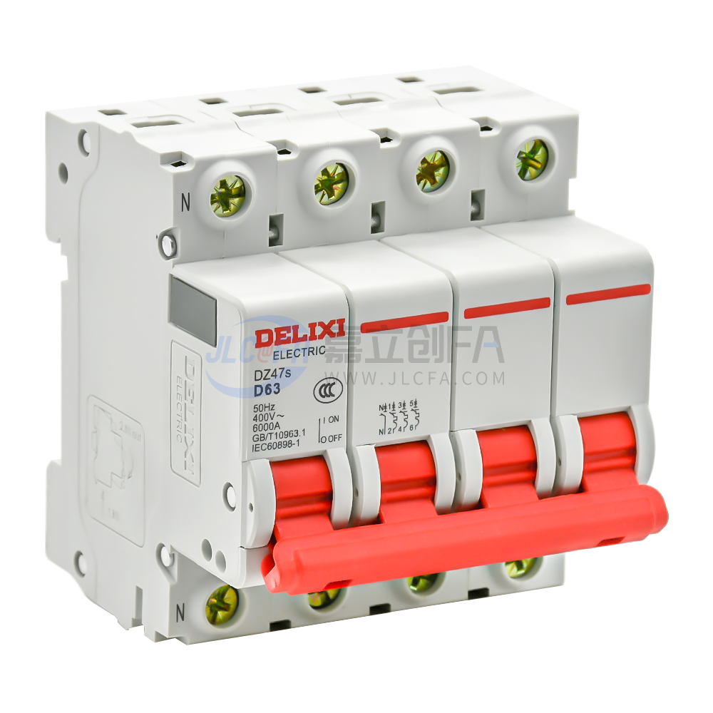 小型断路器 德力西 DZ47s系列 3P+N_嘉立创FA