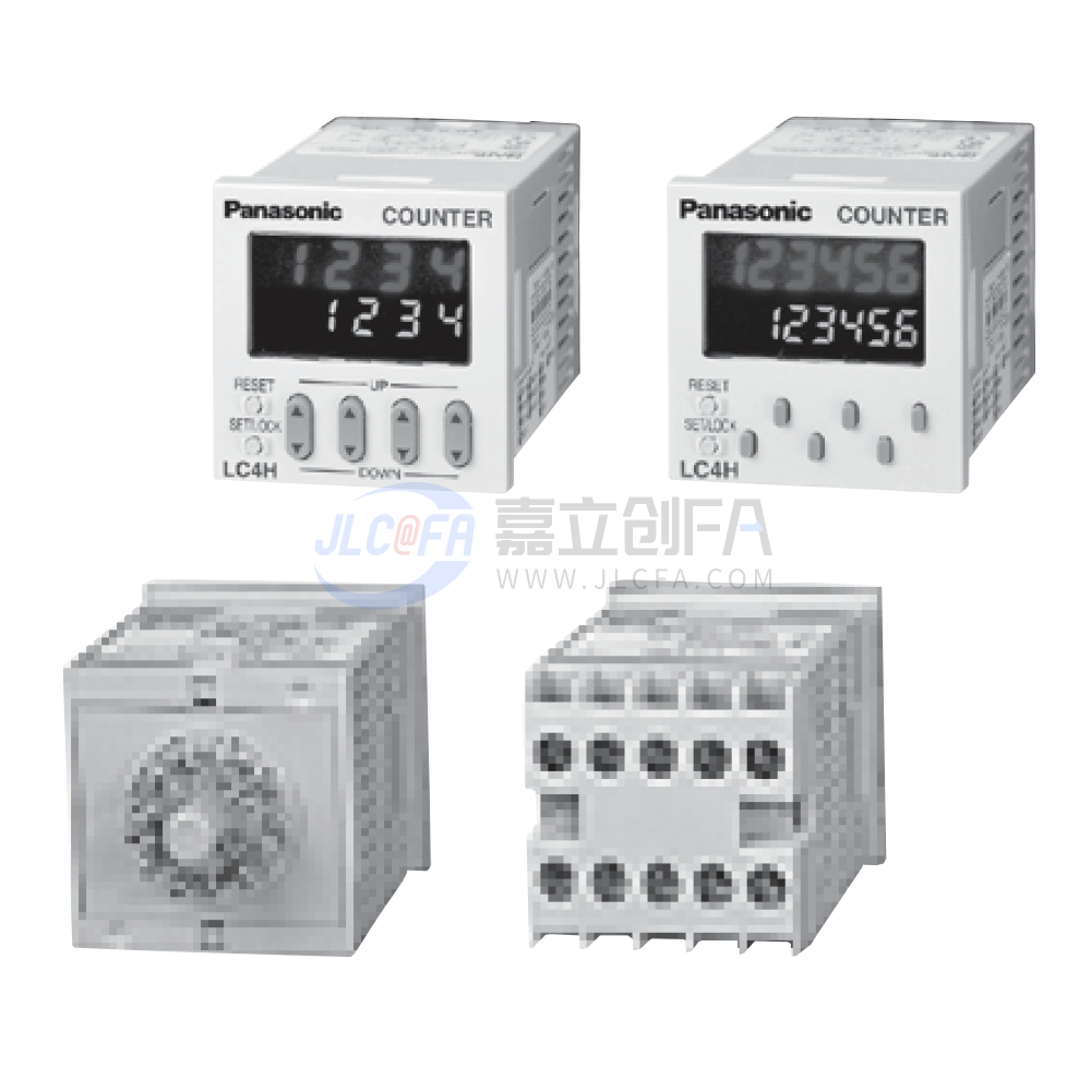 LC4H-S带预设参数型 电子计数器 松下(Panasonic)-嘉立创FA商城