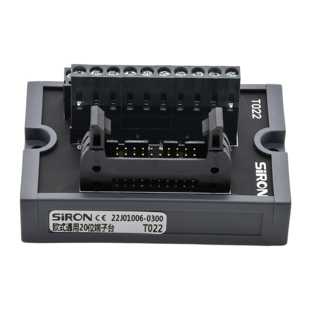 胜蓝电气(SIRON) 欧式通用20位端子台 T022-嘉立创FA商城