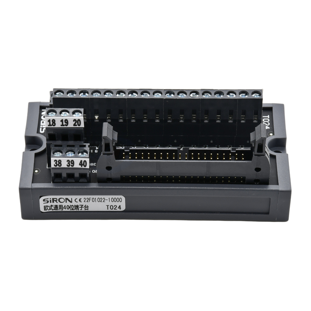胜蓝电气(SIRON) 欧式通用40位端子台 T024-K-嘉立创FA商城