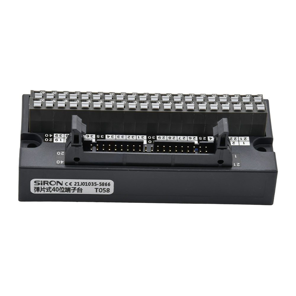 胜蓝电气(SIRON) 弹片式40位端子台-嘉立创FA商城