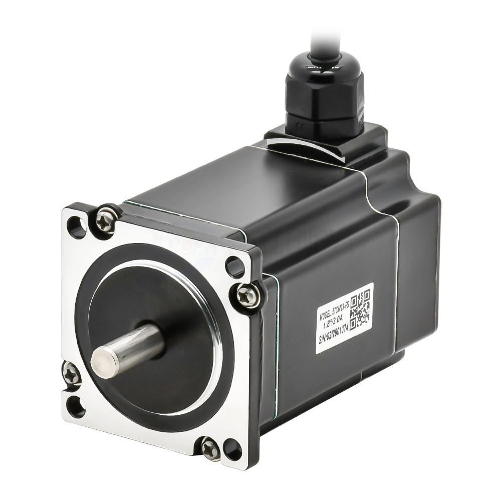 雷赛智能(LEADSHINE) 57系列 两相 开环控制 1.8°单轴 步进电机 57CM13-FS-嘉立创FA商城