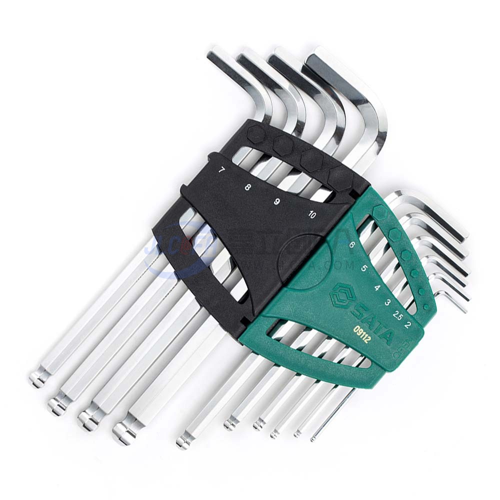 世达 10件加长球头内六角扳手组套_嘉立创FA