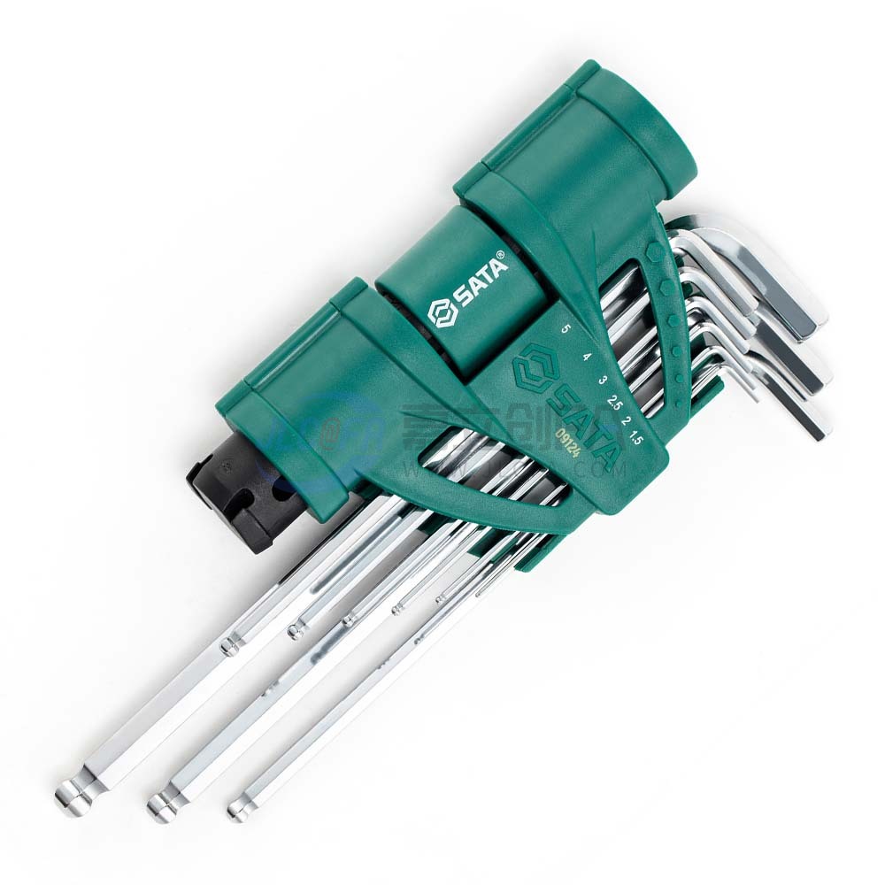 世达 9件增力型特长球头内六角扳手组套_嘉立创FA